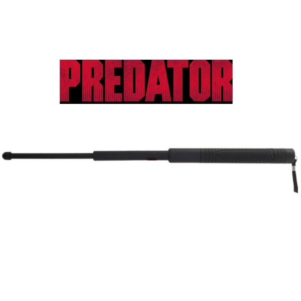 TELESCOPIC EXPANDABLE BATON 22 " BLACK CARBON-TITANIUN BRAND ENFORCER